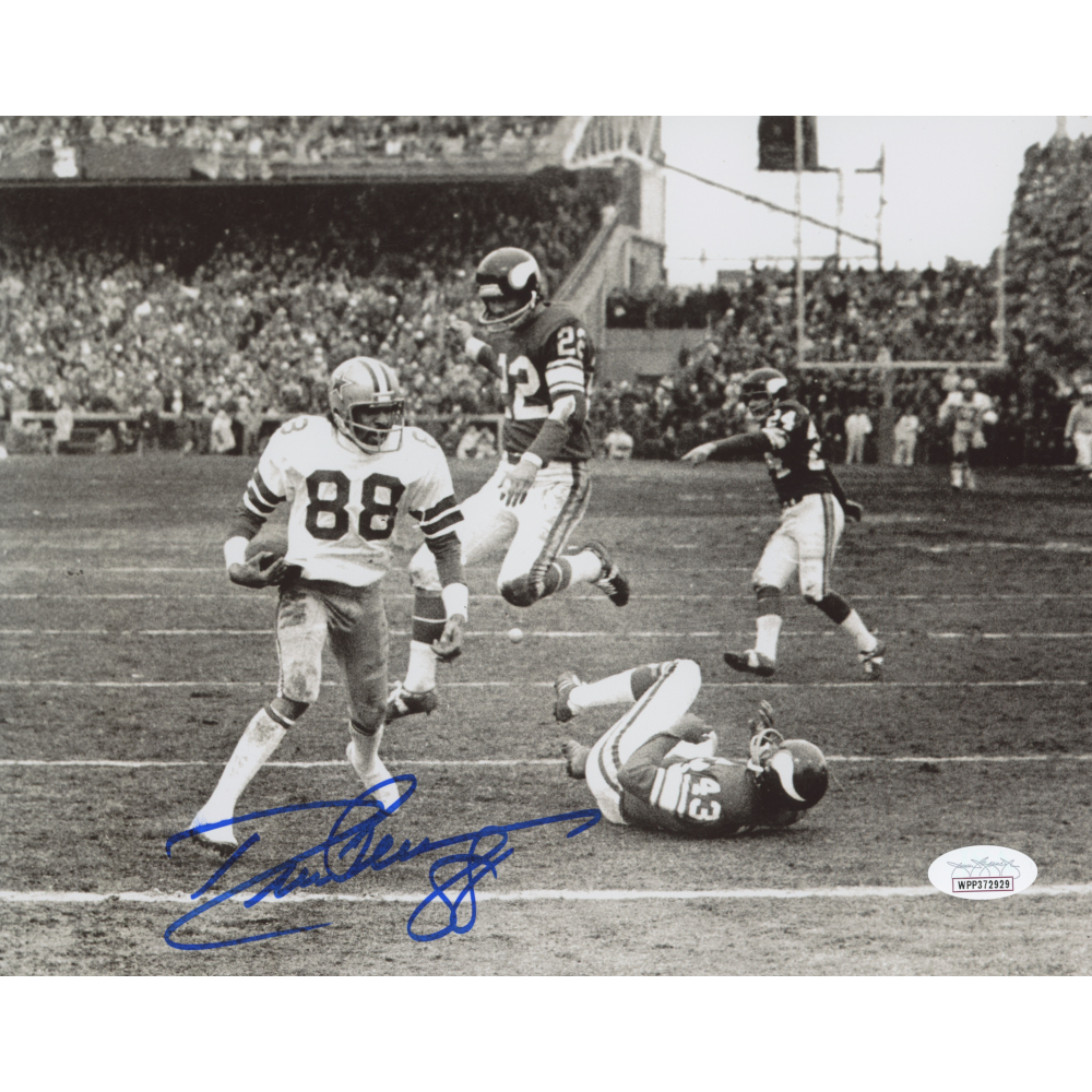 Drew Pearson Signed Dallas Cowboys 8x10 Photo (JSA Hologram) | Pristine ...