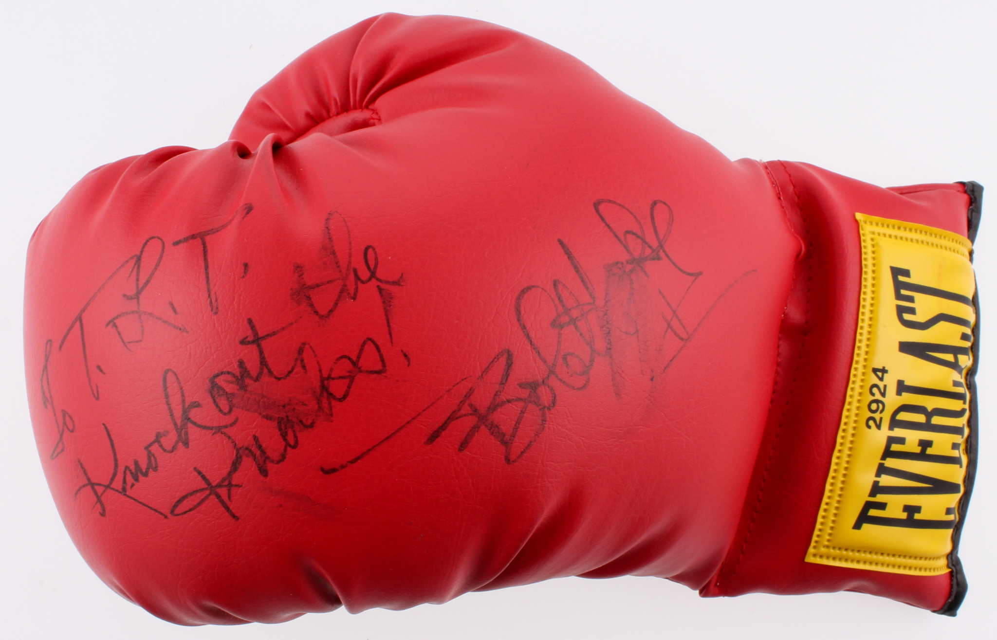 Bob Hope Signed Everlast Boxing Glove with Inscription (JSA COA ...