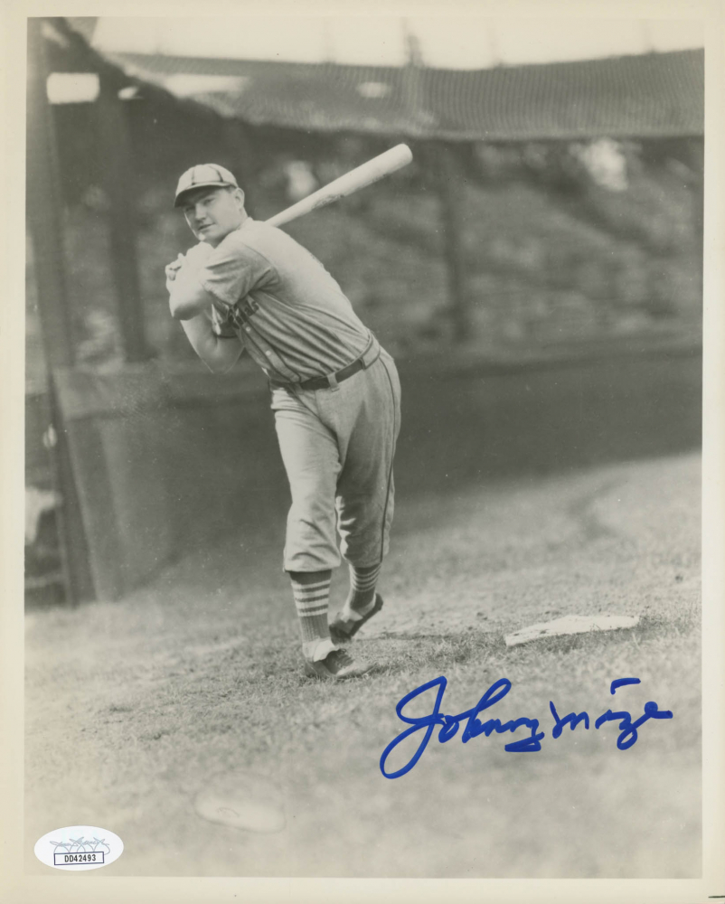 Johnny Mize Signed St. Louis Cardinals 8x10 Photo (JSA COA) | Pristine ...