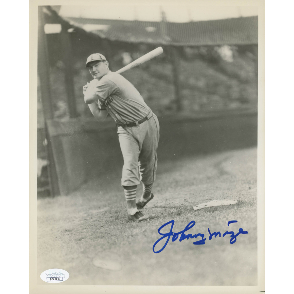 Johnny Mize Signed St. Louis Cardinals 8x10 Photo (JSA COA) | Pristine ...