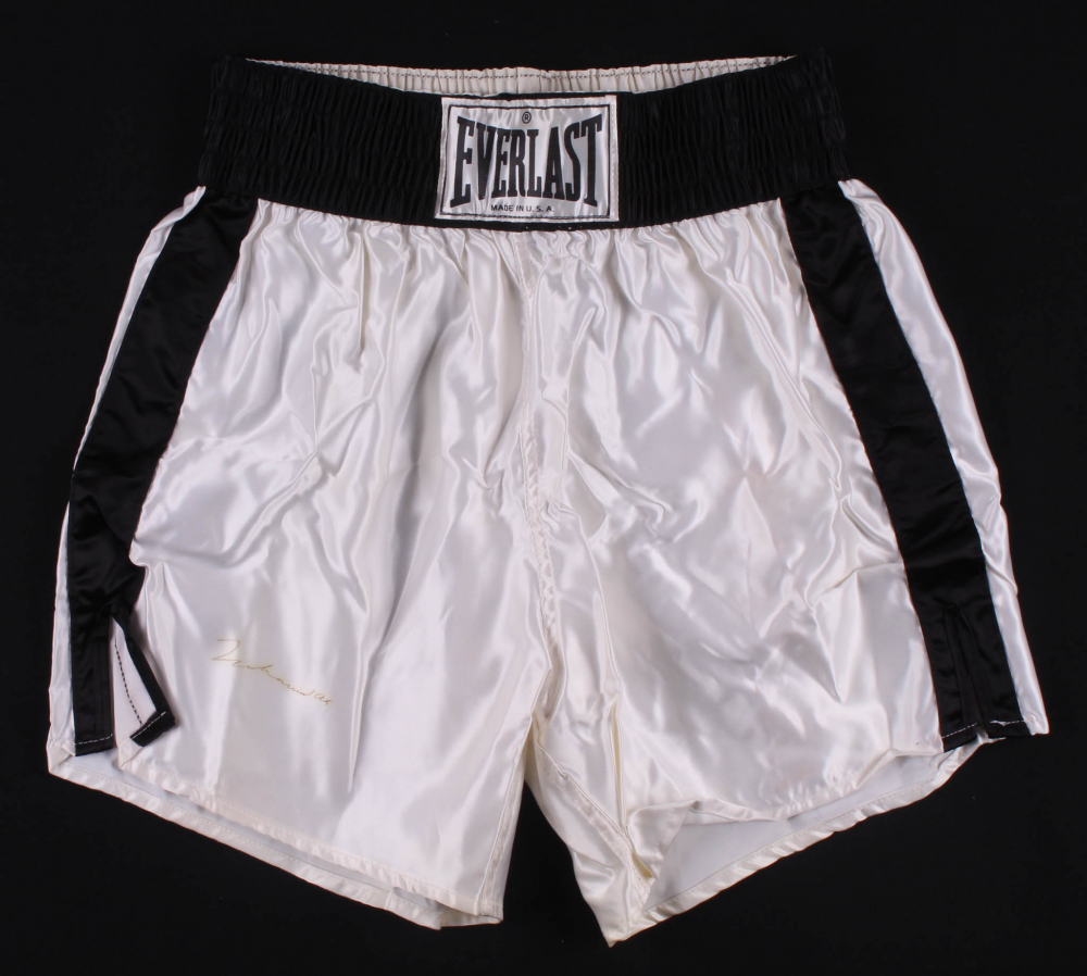 Muhammad Ali Signed Everlast Boxing Trunks (JSA LOA) | Pristine Auction