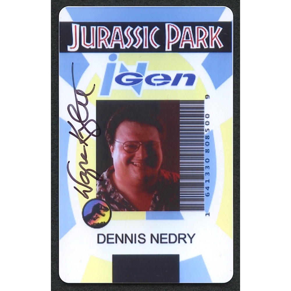 Wayne Knight Signed "Jurassic Park" Screen Accurate Movie Prop Replica ...