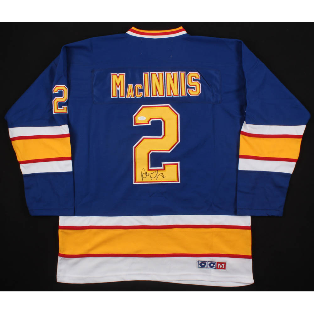 Allan MacInnis Signed St. Louis Blues Jersey (JSA COA) | Pristine Auction