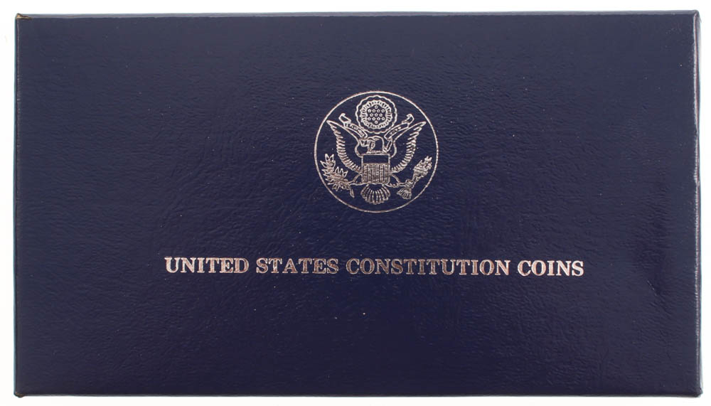 1987-S United States Constitution Bicentennial Commemorative Silver ...