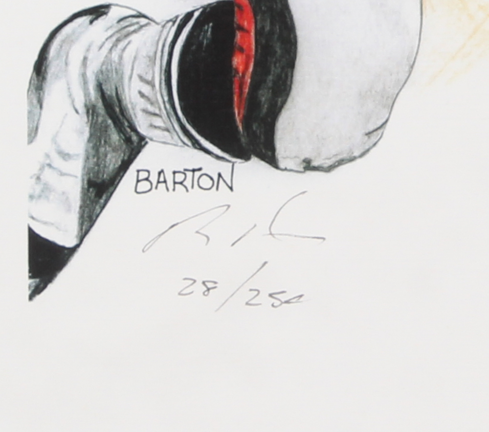 Walter Payton - Bears - Brian Barton 12x18 Signed Limited Edition ...