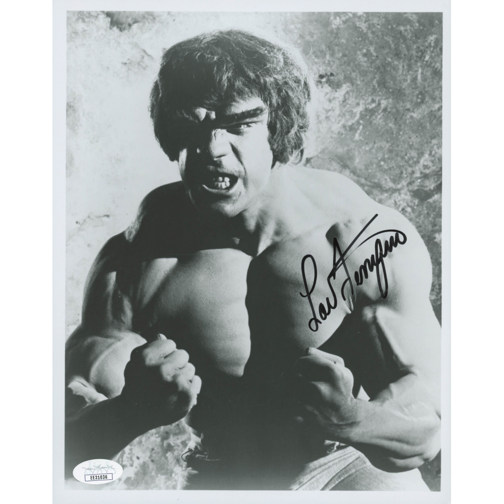 Lou Ferrigno Signed "The Incredible Hulk" 8x10 Photo (JSA COA ...