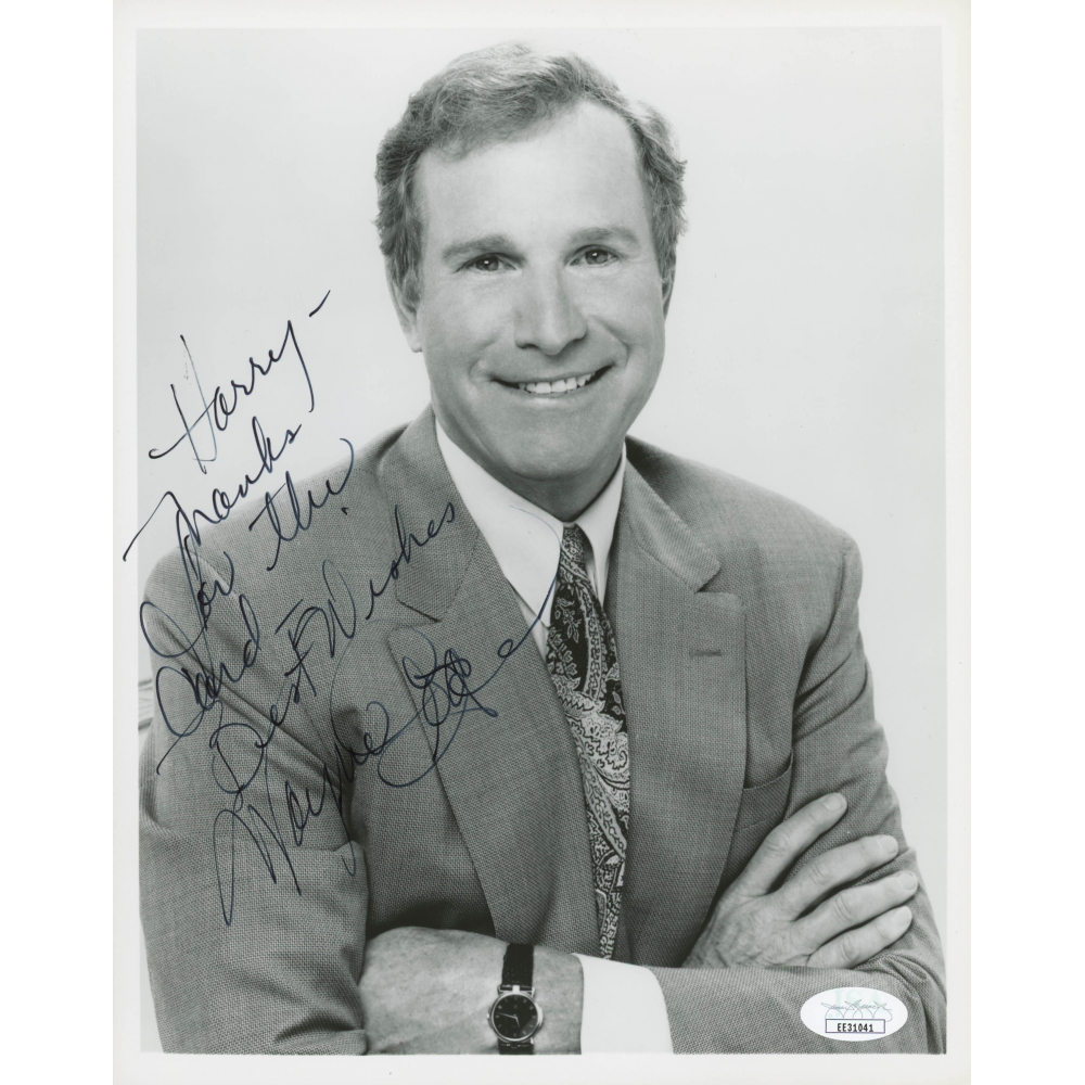 Wayne Rogers Signed 8x10 Photo Inscribed "Thanks for the Card" & "Best ...