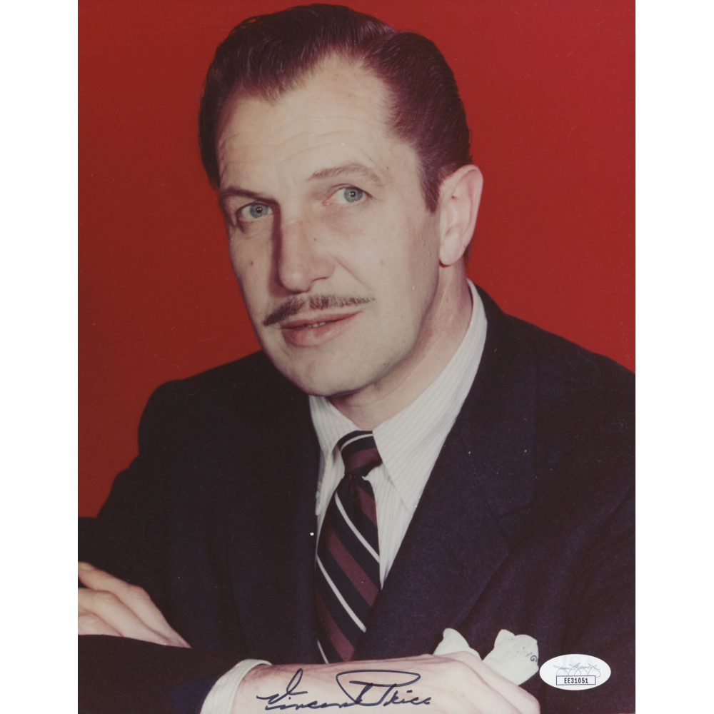 Vincent Price Signed 8x10 Photo (JSA COA) | Pristine Auction