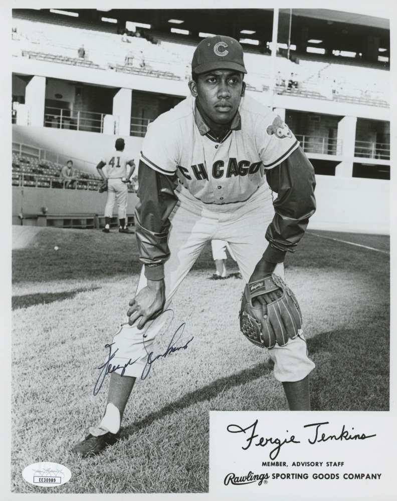 Ferguson "Fergie" Jenkins Signed Chicago Cubs 8x10 Photo (JSA COA ...