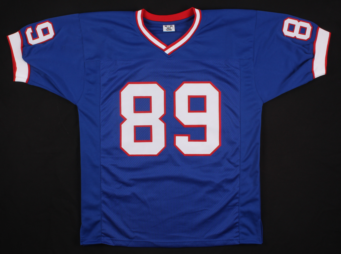 Steve Tasker Signed Buffalo Bills Jersey Inscribed "Go Bills!" (Pro ...