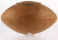 1963 San Francisco 49ers Logo Football Team-Signed by (41) with John ...
