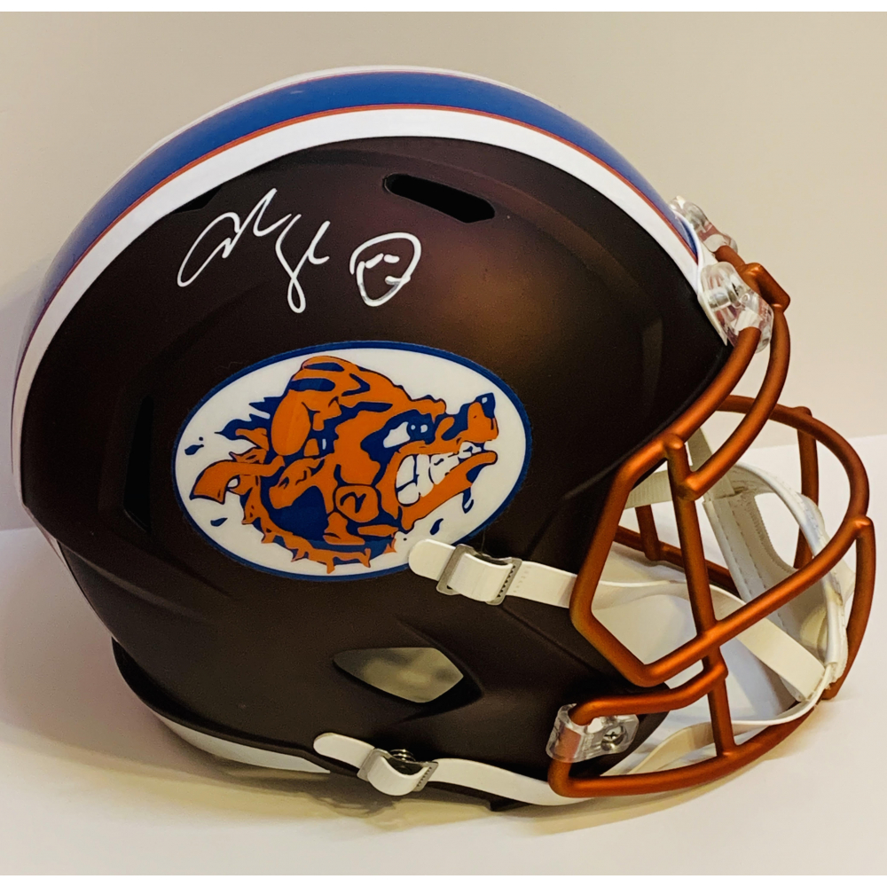 Adam Sandler Signed "The Waterboy" Mud Dogs Full-Size Blaze Speed ...