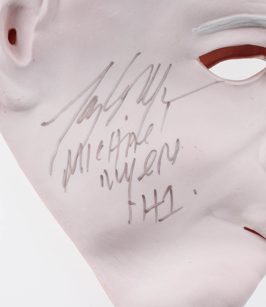 Tony Moran Signed "Halloween" Michael Myers Mask Inscribed "Michael ...