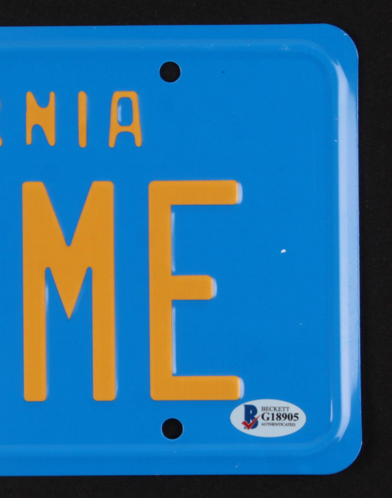 Christie Brinkley Signed "National Lampoon's Vacation" License Plate ...