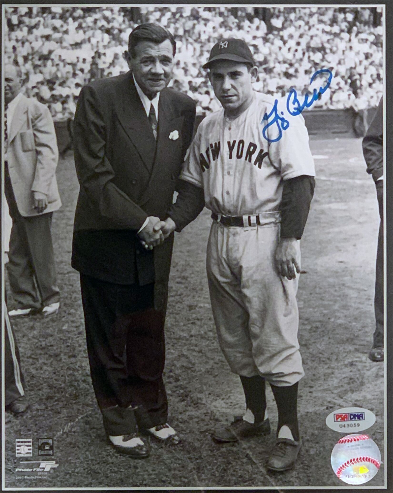 "Baseball Legends" 30.5x30.5 Custom Framed Photo Display Signed by (6 ...