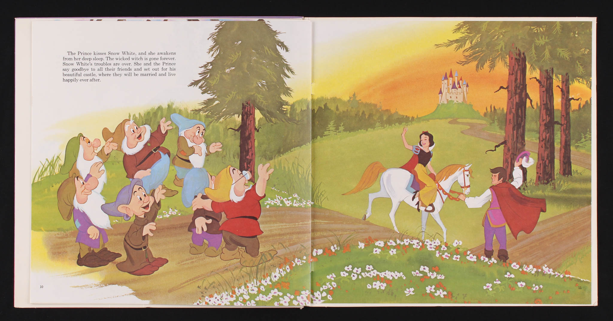 Walt Disney's "Snow White and the Seven Dwarves" Vinyl Record Album ...