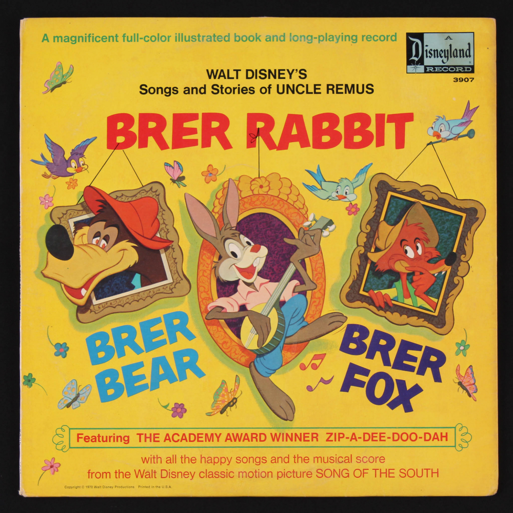 Walt Disney's "Brer Rabbit" Vinyl Record Album | Pristine Auction