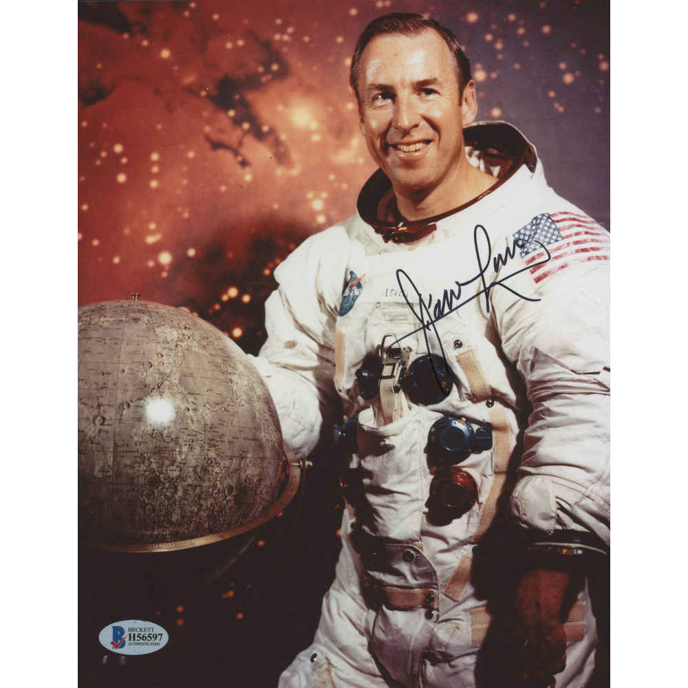 Jim Lovell Signed 8x10 Photo (Beckett COA) | Pristine Auction