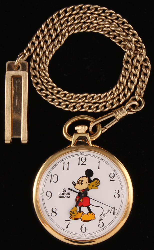 Vintage Disney Mickey Mouse Pocket Watch | Pristine Auction