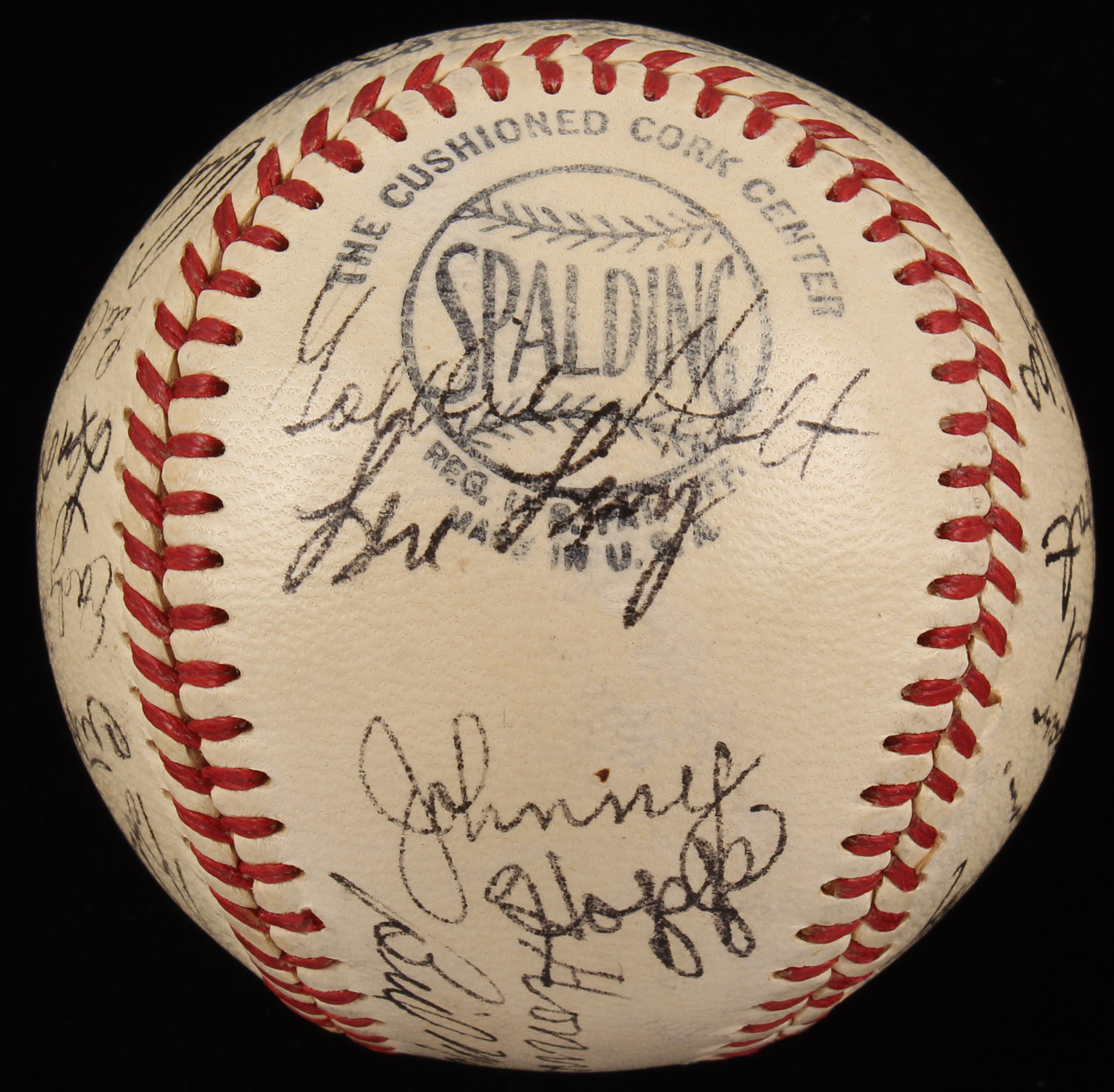 Honus Wagner Rare Sweet Spot Signed 1949 Pittsburgh Pirates ONL ...