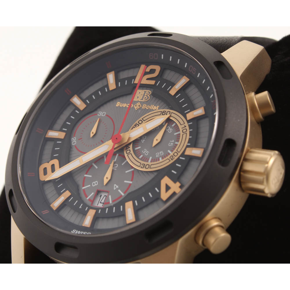 Buech & Boilat Baracchi Men's Swiss Chronograph Watch | Pristine Auction