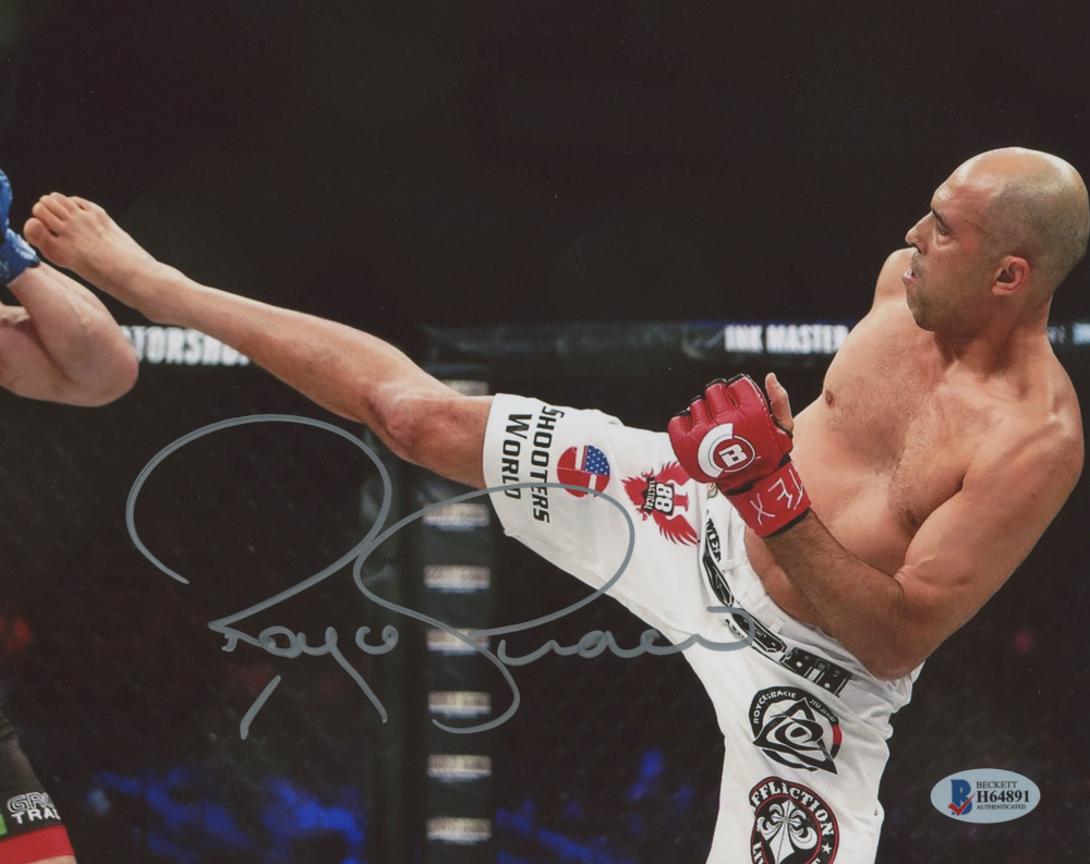 Royce Gracie Signed 8x10 Photo (Beckett COA) | Pristine Auction