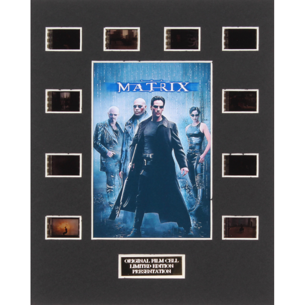 "The Matrix" 8x10 Custom Matted Original Film Cell Display | Pristine ...