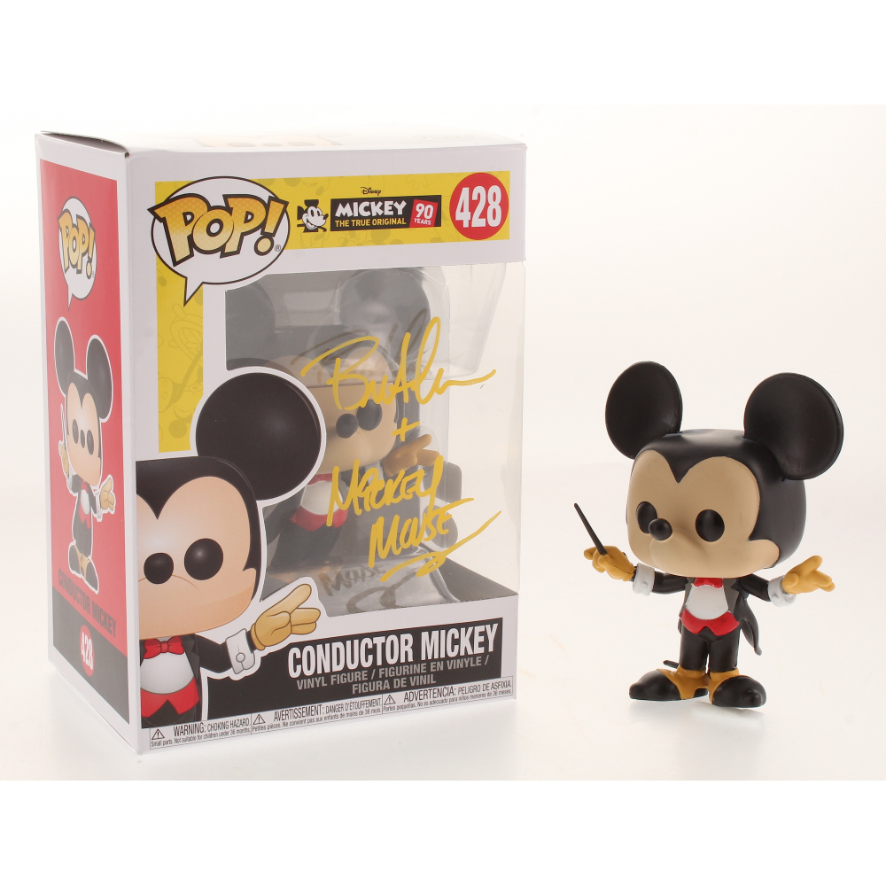 Bret Iwan Signed & Inscribed Mickey Mouse "Conductor Mickey" Disney ...