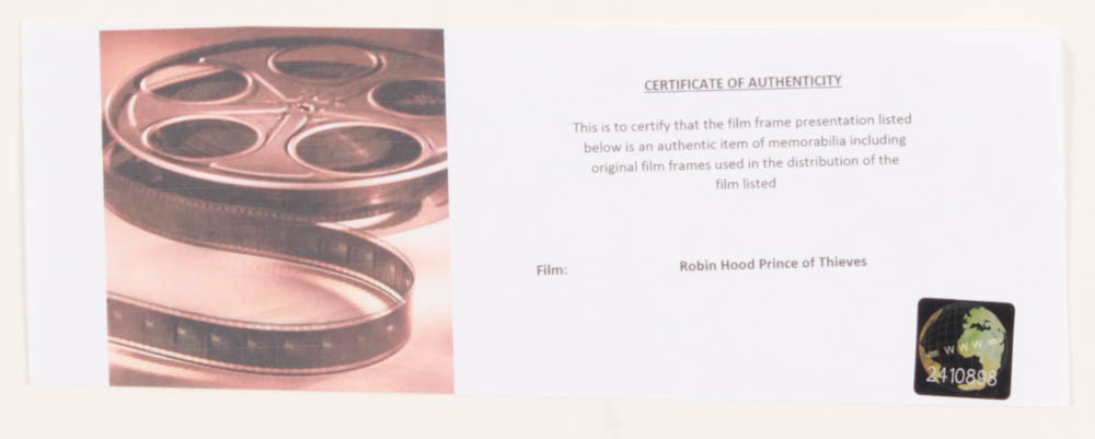 "Robin Hood: Prince of Thieves" LE 8x10 Custom Matted Original Film ...