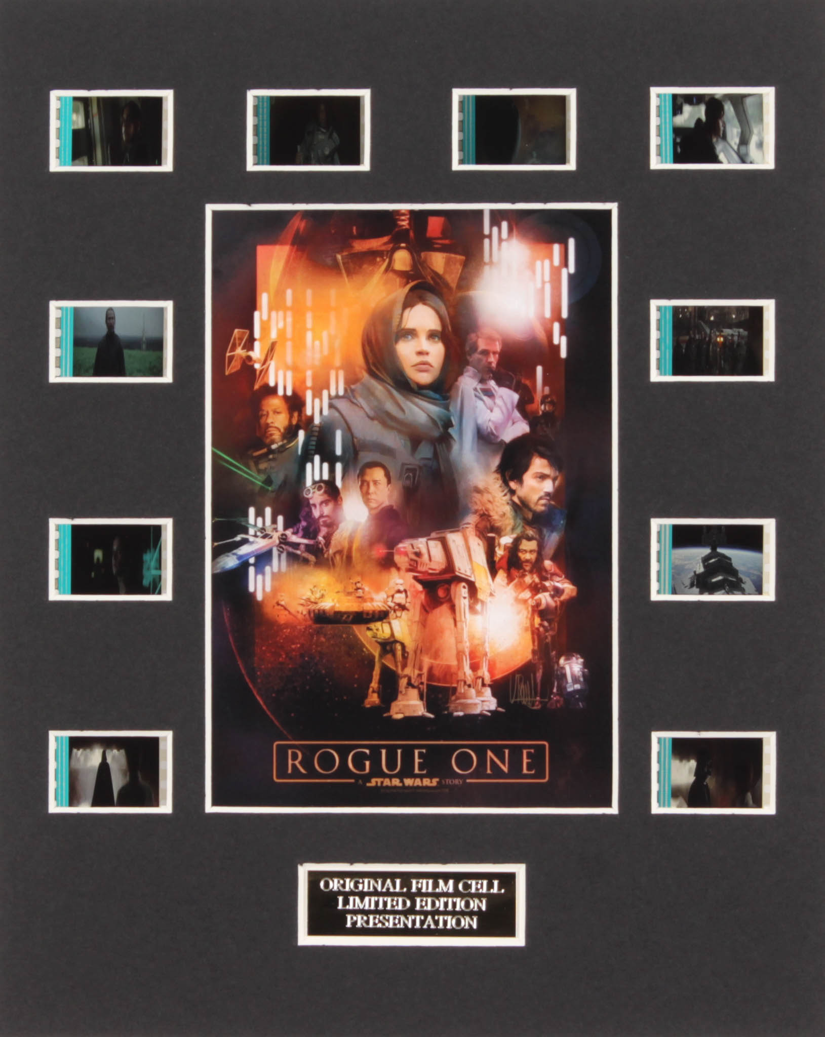 "Rogue One: A Star Wars Story" LE 8x10 Custom Matted Original Film ...
