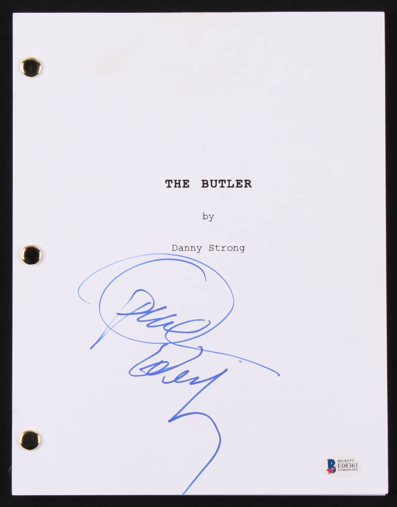 Oprah Winfrey Signed "The Butler" Movie Script (Beckett COA) | Pristine ...