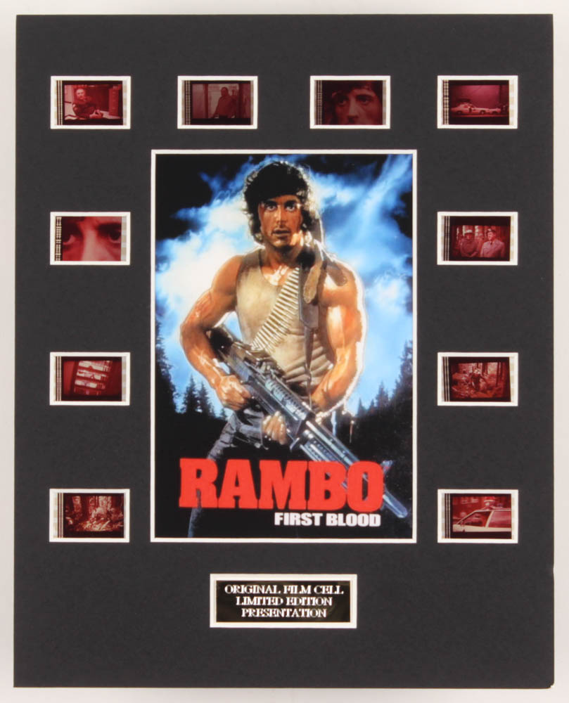 "Rambo: First Blood" LE 8x10 Custom Matted Original Film / Movie Cell ...