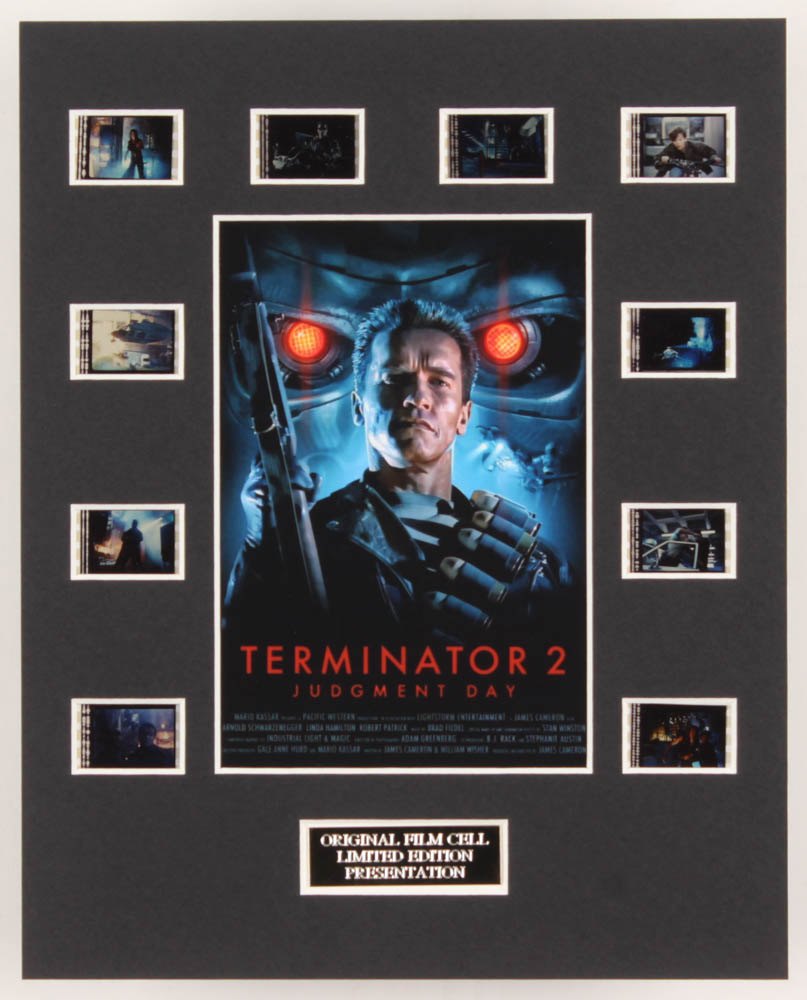"Terminator 2: Judgment Day" LE 8x10 Custom Matted Original Film ...