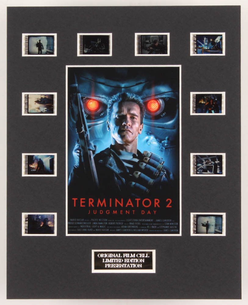 "Terminator 2: Judgment Day" LE 8x10 Custom Matted Original Film ...