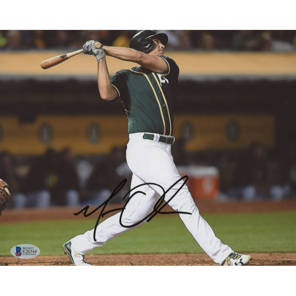 Matt Olson Signed Oakland Athletics 8x10 Photo (Beckett COA) | Pristine ...