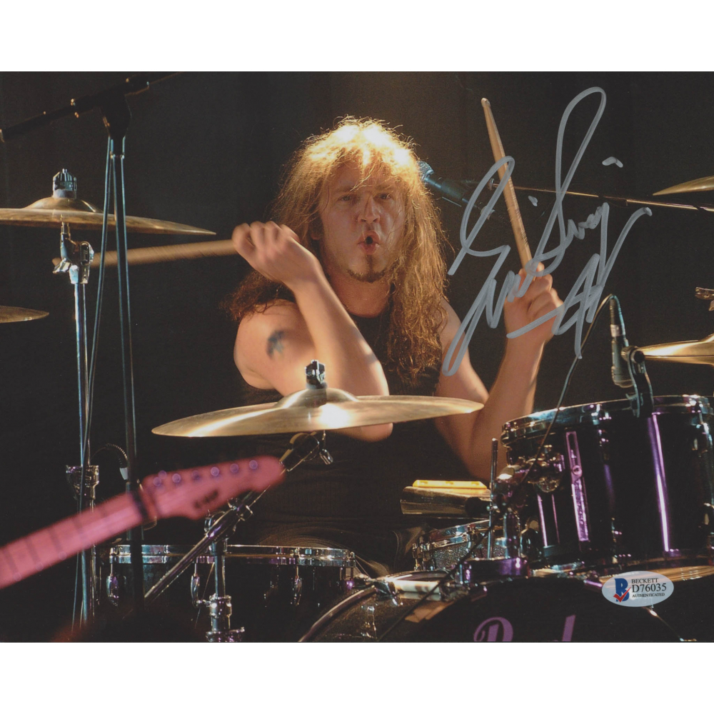 Eric Singer Signed "KISS" 8x10 Photo (Beckett COA) | Pristine Auction