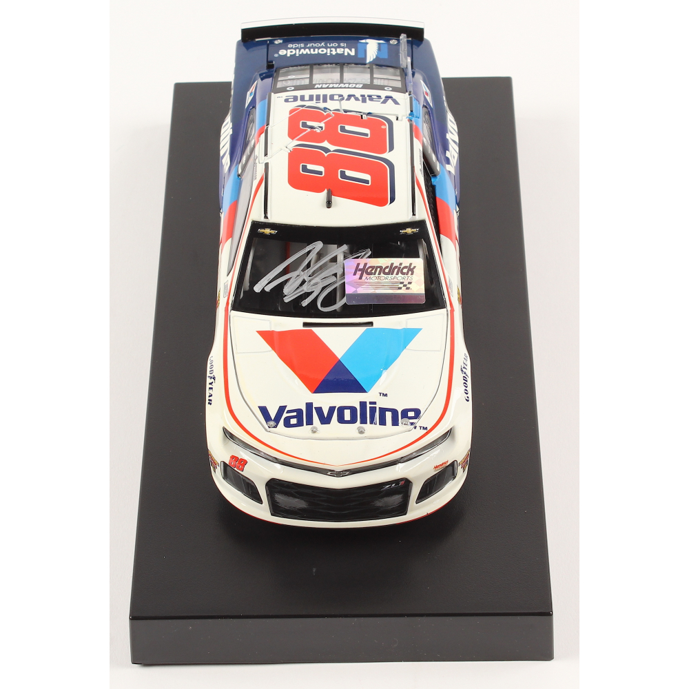 Alex Bowman Signed NASCAR #88 Valvoline 2019 Camaro - 1:24 Premium ...