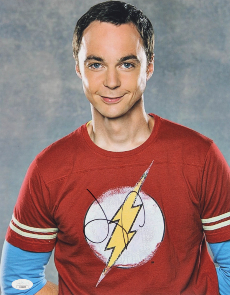 Jim Parsons Signed "The Big Bang Theory" 11x14 Photo (JSA COA ...