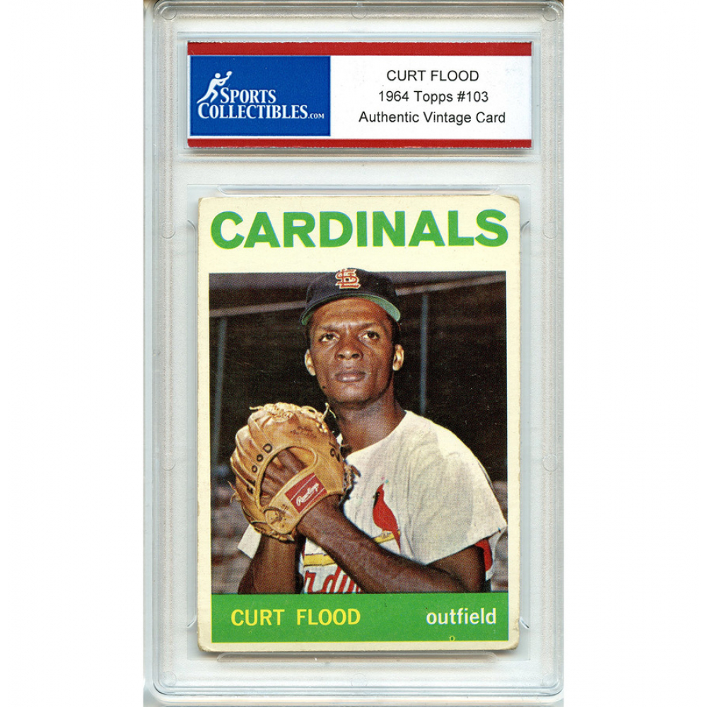 1964 Topps #103 Curt Flood | Pristine Auction