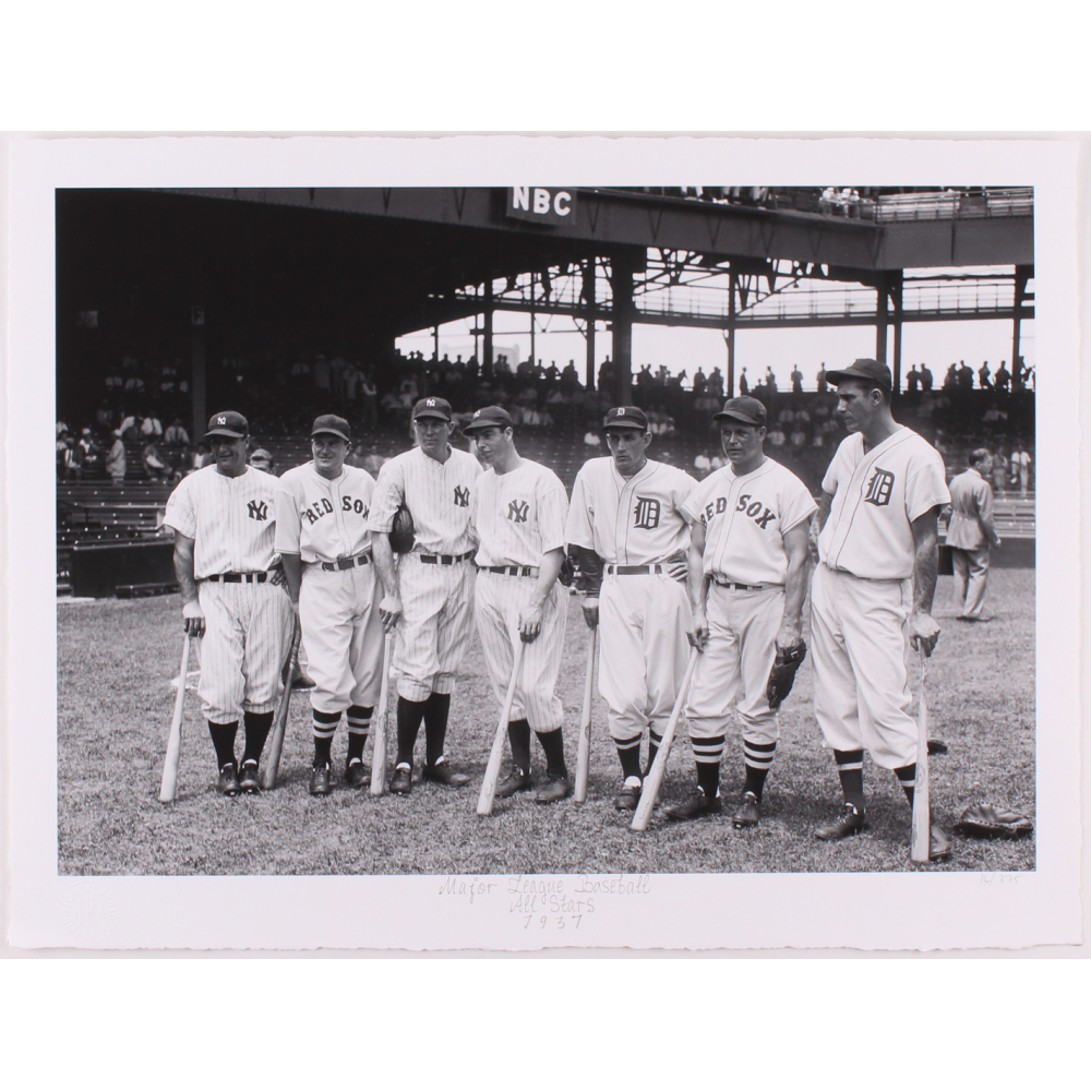 Historical Photo Archive - 1937 "Major League Baseball All Stars ...