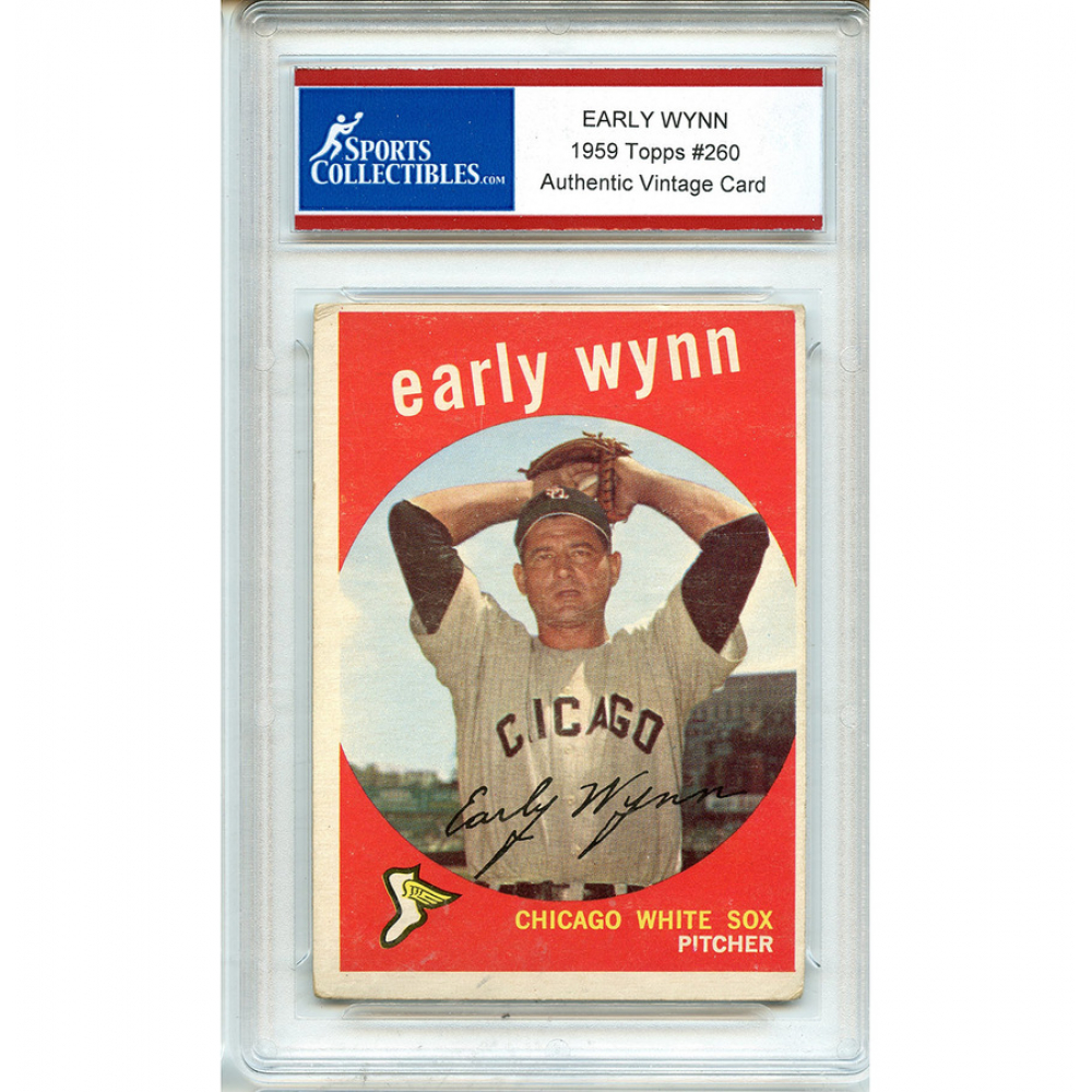 1959 Topps #260 Early Wynn | Pristine Auction