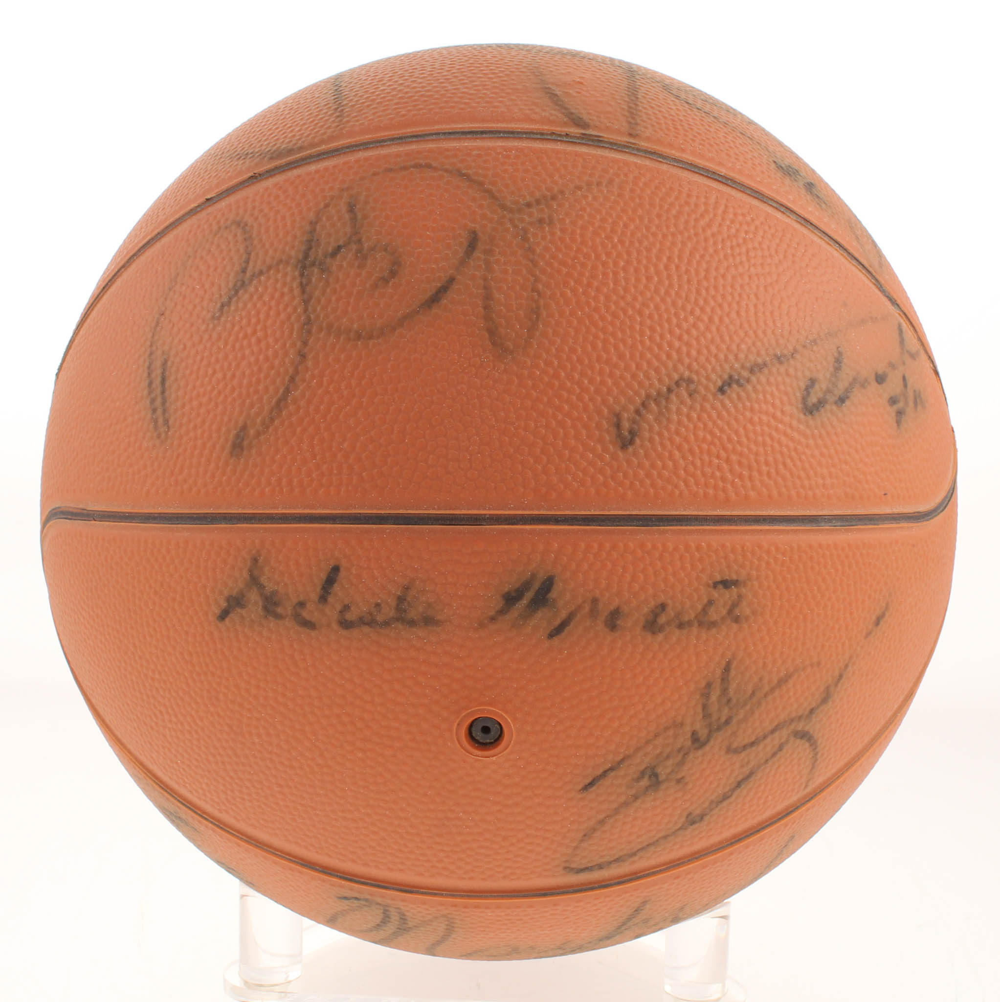 1979-80 Philadelphia 76ers Team S-igned Basketball by (14) with Julius ...