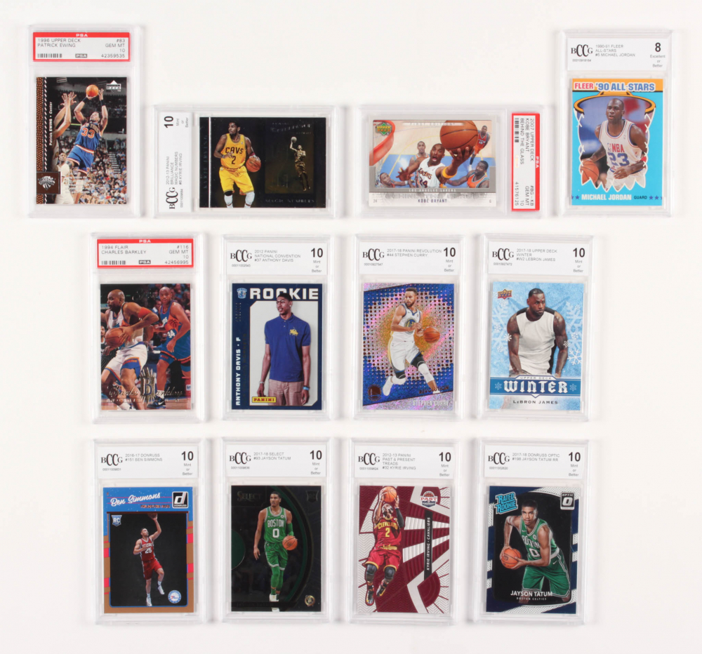 Lot of (12) Graded Basketball Cards with 2012-13 Panini Brilliance ...