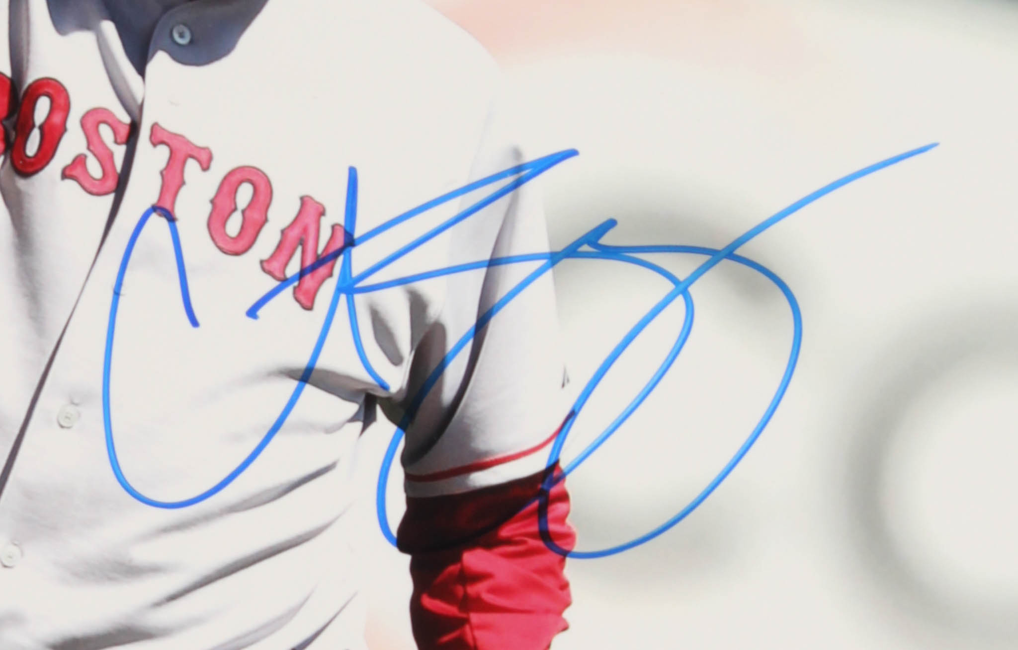 Curt Schilling Signed Boston Red Sox 16x20 Photo (JSA COA & Sure Shot ...