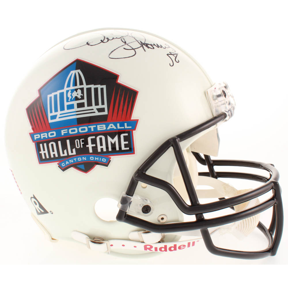 Derrick Thomas Signed Pro Football Hall of Fame Full-Size Authentic On ...