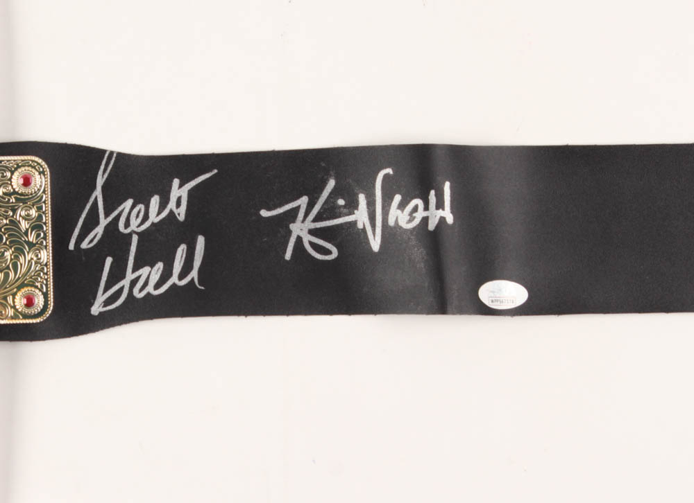 Kevin Nash & Scott Hall Signed "New World Order" World Heavyweight Championship Wrestling Belt ...