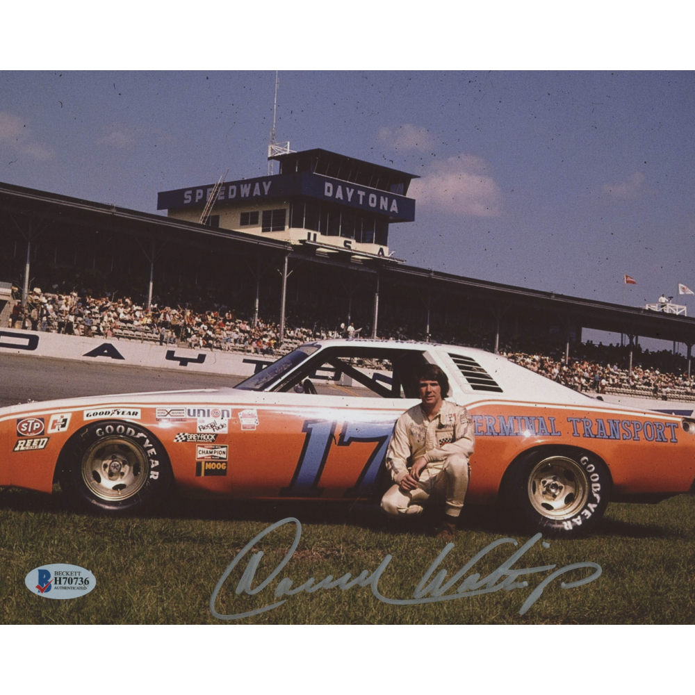 Darrell Waltrip Signed 8x10 Photo (Beckett COA) | Pristine Auction
