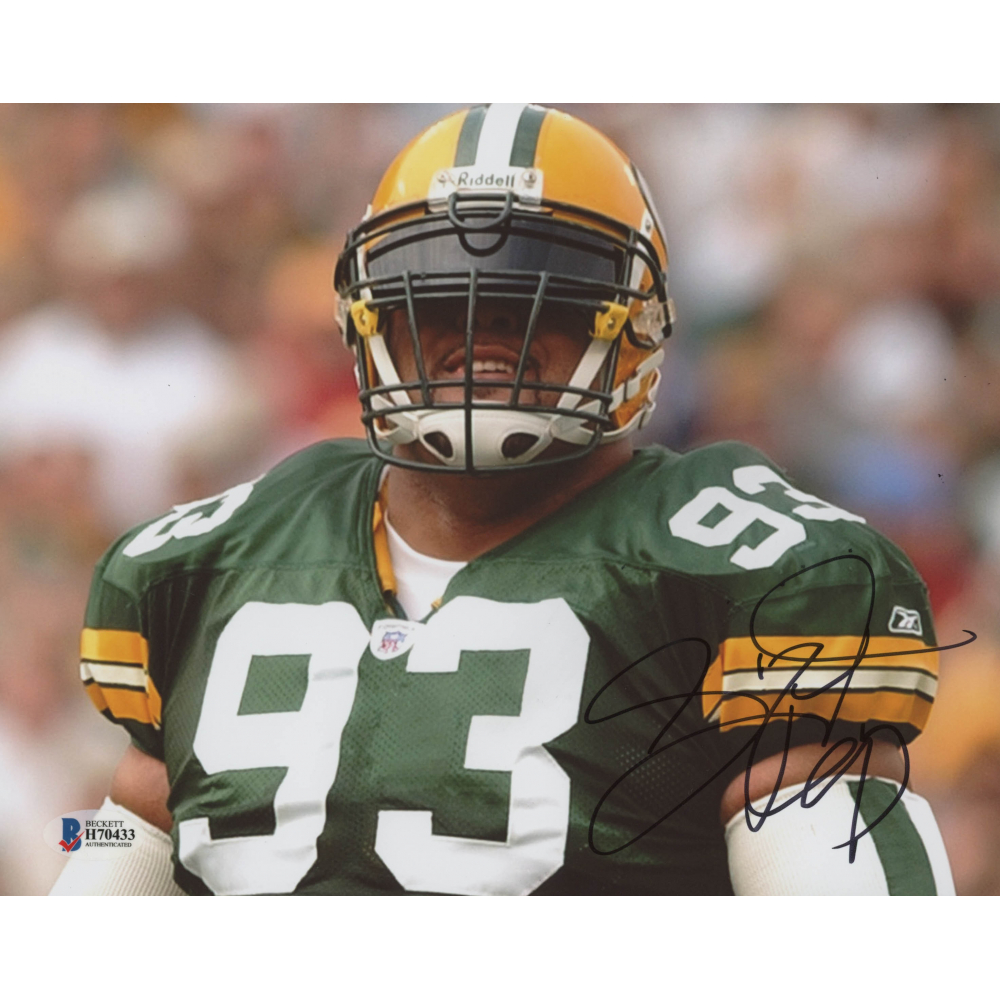 Gilbert Brown Signed Green Bay Packers 8x10 Photo (Beckett COA ...