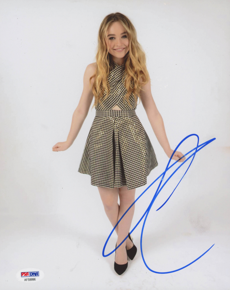 Sabrina Carpenter Signed 8x10 Photo (PSA COA) | Pristine Auction