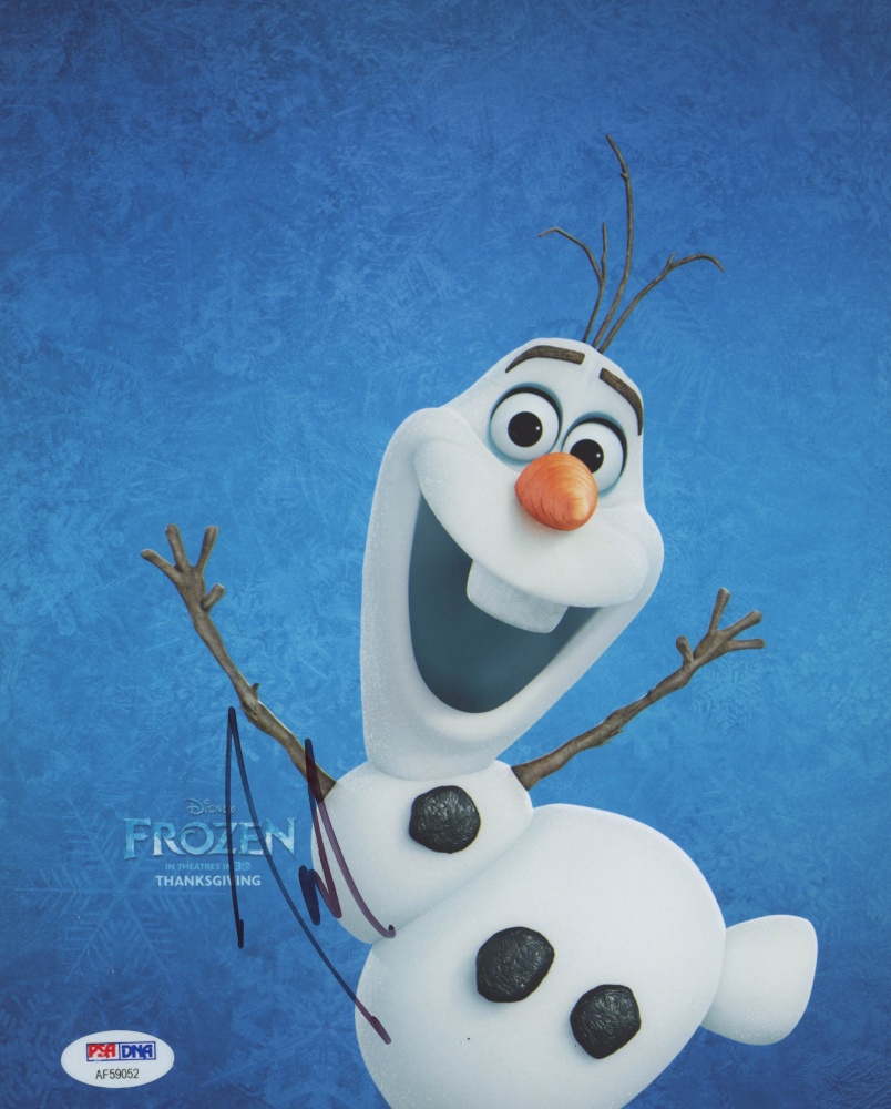 Josh Gad Signed "Frozen" 8x10 Photo (PSA COA) | Pristine Auction